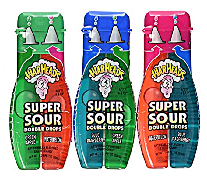 Warhead double drops liquid 30ml x 24 – Candytheatre